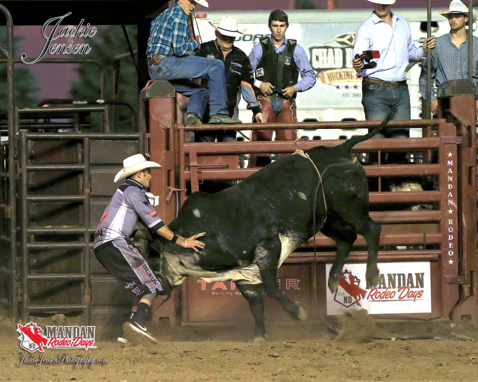 Bullfighters - Mandan Rodeo