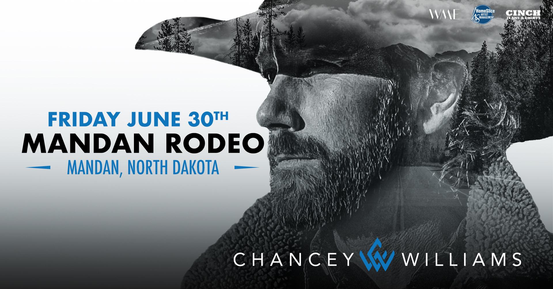 Join the Chancey Williams Concert Priority List! - Mandan Rodeo